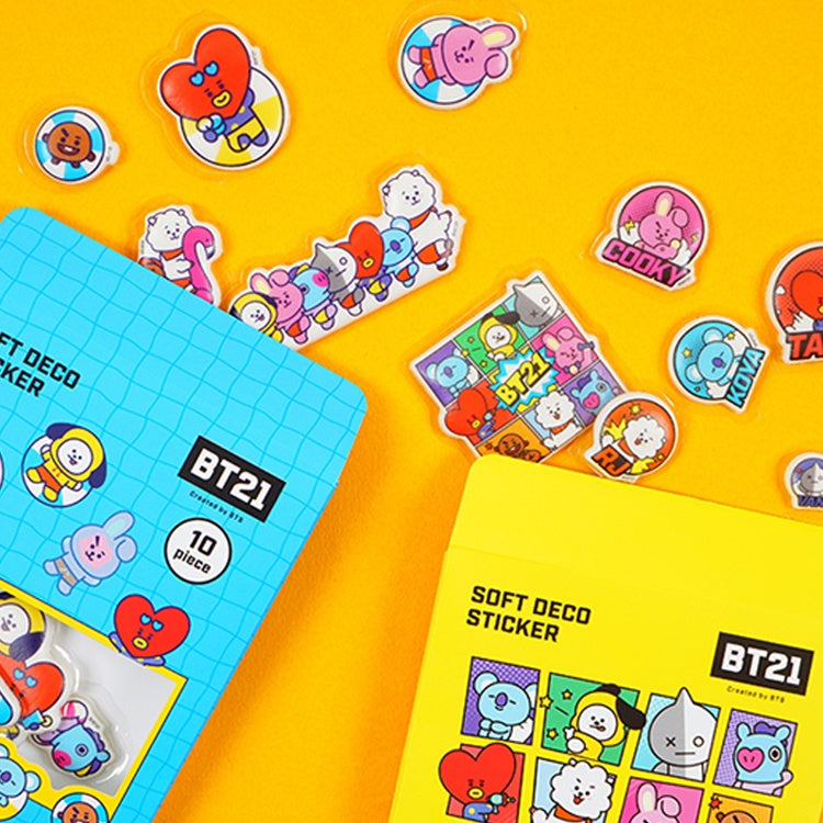 BT21 EMBO FLAKE STICKER (PART2) [LINE FRIEDNS Official Product] – hello-K